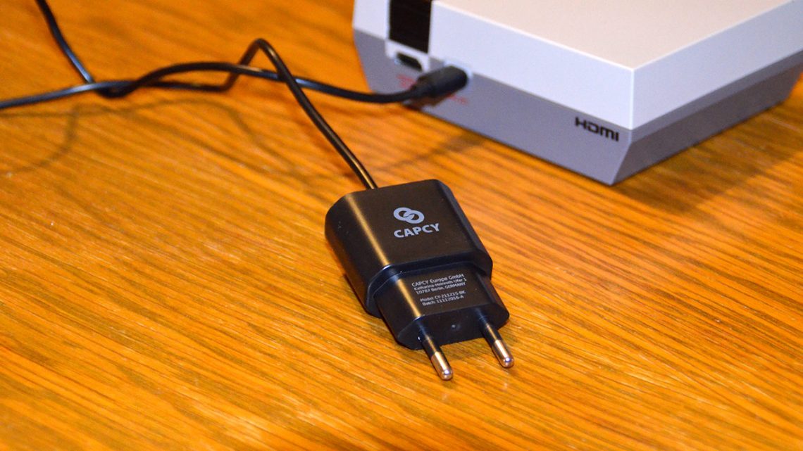 NES Classic Mini Netzteil: CAPCY Classic Power Up